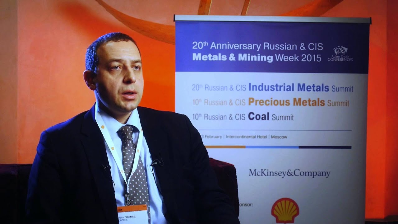 Ersun Ozdemirel, Borcelik at Russian & CIS Metals Summit 2015 - YouTube