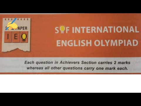 Olympiad IEO Solved question paper for class 2/IEO class 2 solved ...