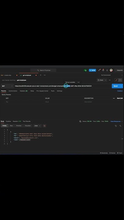 Postman variable - YouTube