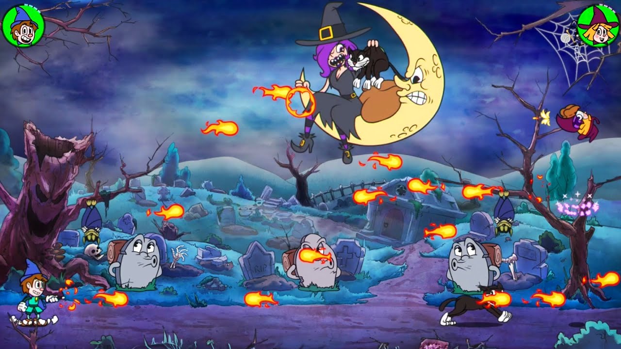 Witch Boss | Enchanted Portals (Coop 2 Players) - YouTube