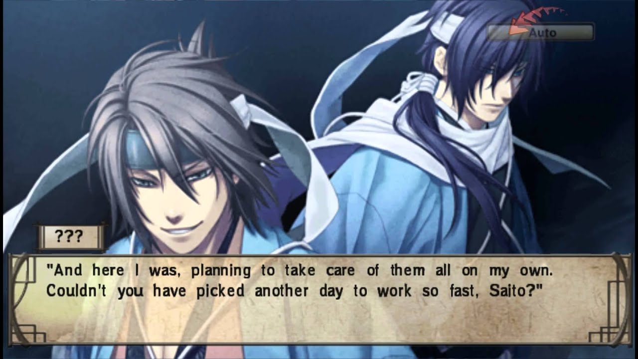 Hakuouki gameplay - YouTube