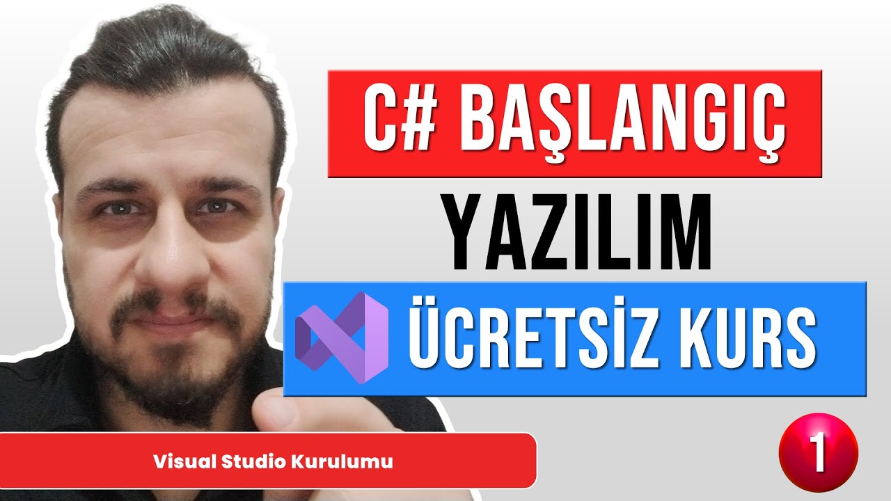 C# Console Uygulamaları Ders 1 - Visual Studio Kurulumu - YouTube
