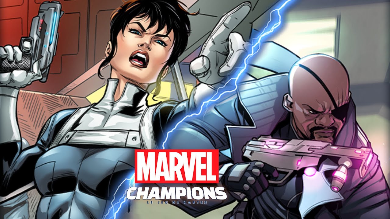 Marvel champions: agent du shield campagne scénario 1 en duo - YouTube
