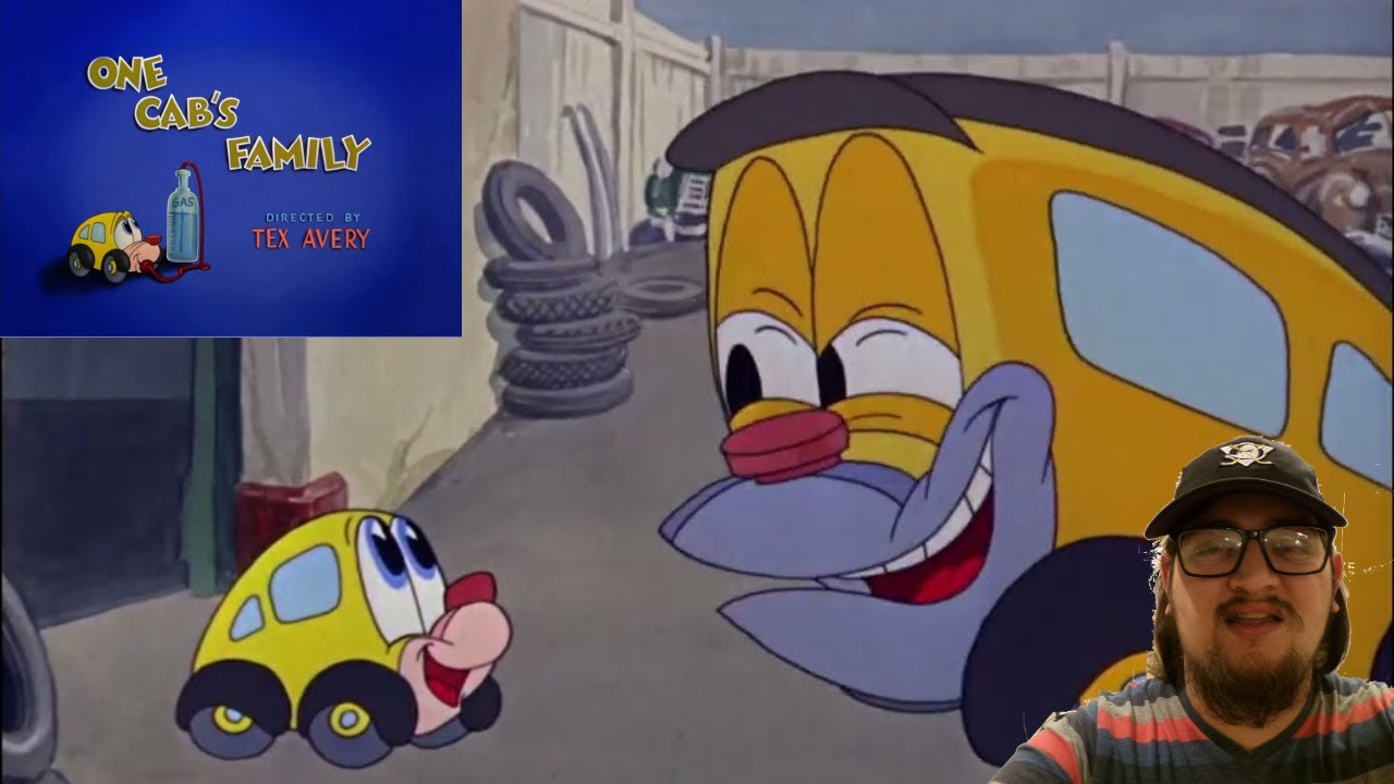 Tex Avery: One Cabs Family (1952) - First Time Watching: Taxi Dad With ...
