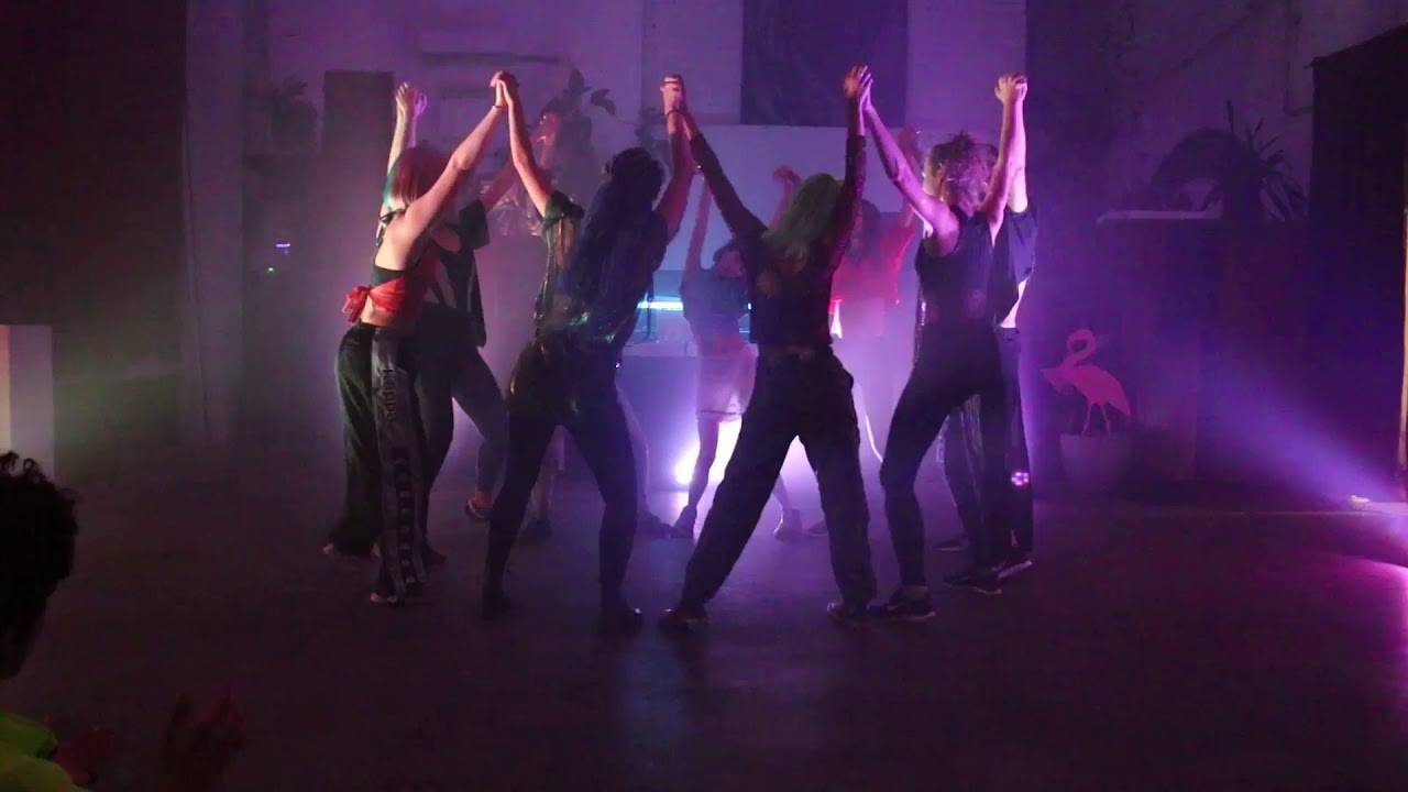 Rave inspired dance performance: "God is a DJ, life is a dancefloor ...