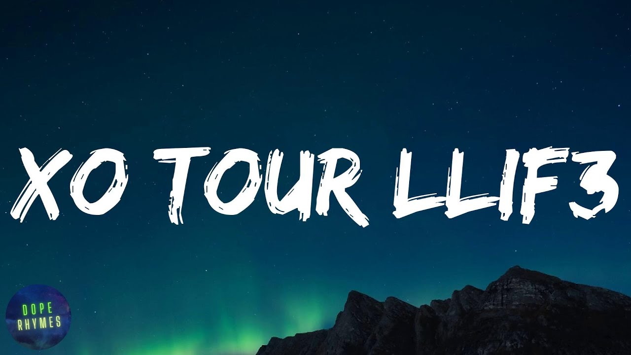 Lil Uzi Vert - XO TOUR Llif3 (lyrics) - YouTube