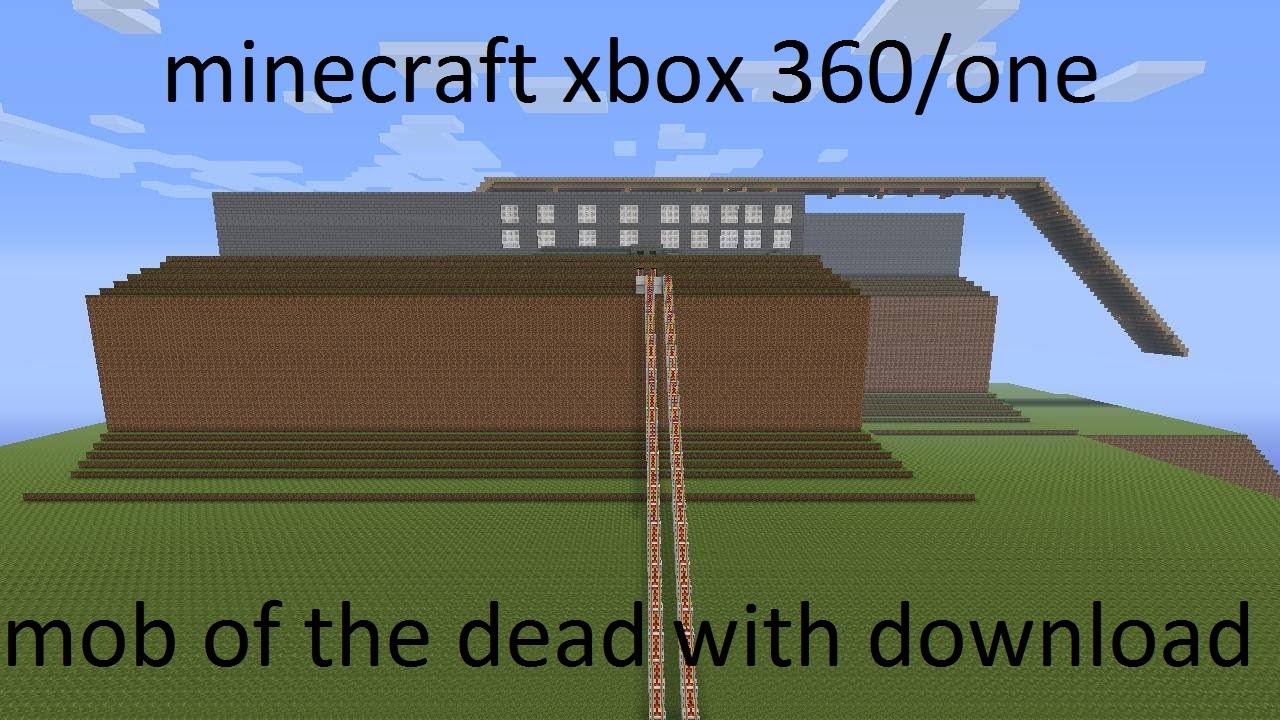 minecraft xbox mob of the dead w/dowload - YouTube