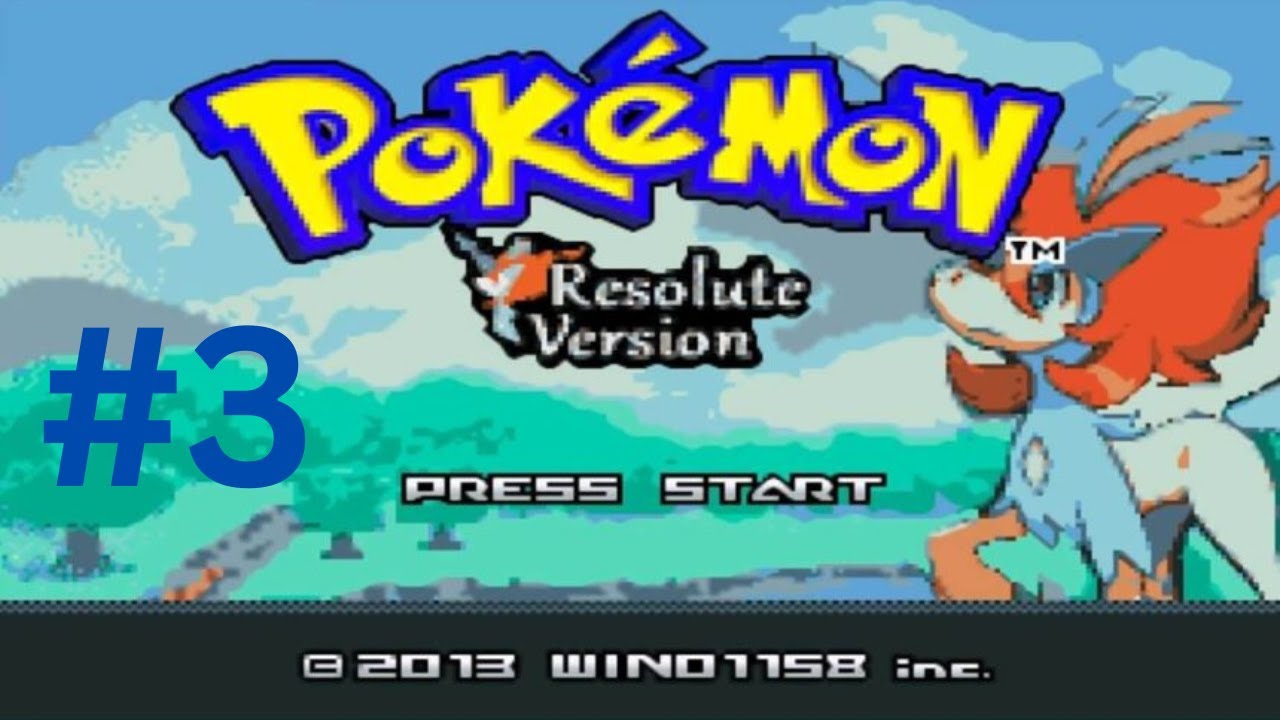 Pokémon Resolute GBA ROM Hack Gameplay #3 - YouTube