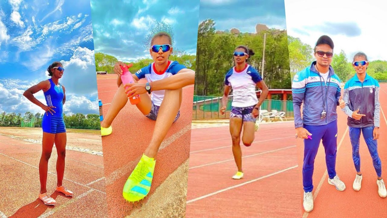 Priya H Mohan workout and training session part 2|Hurdles &ABC Drill ...