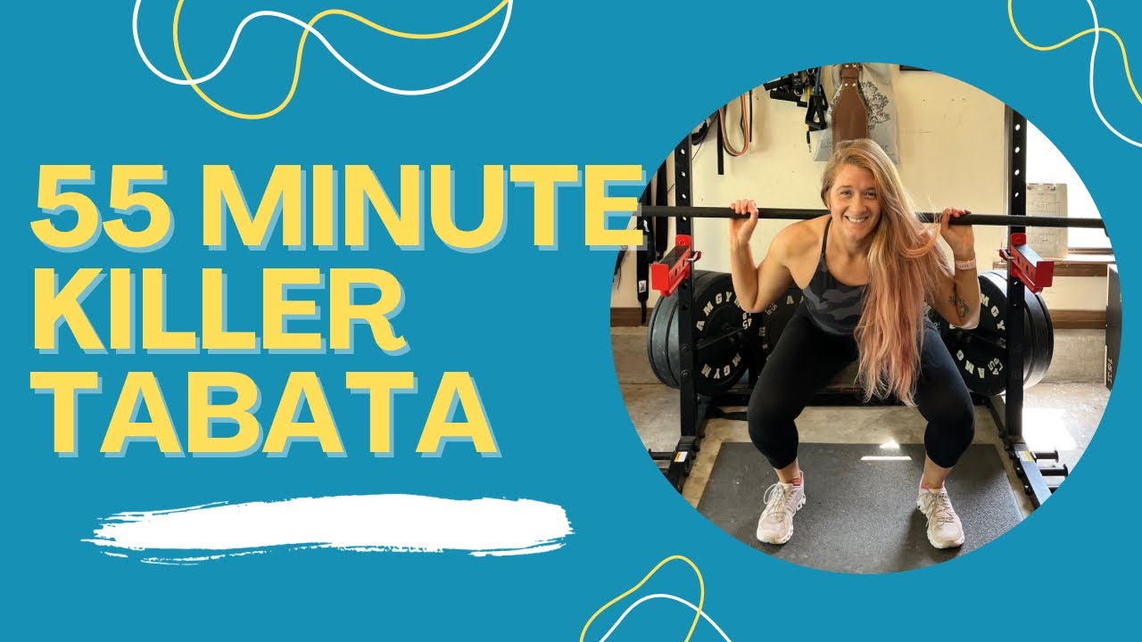 55MIN CALORIE KILLER FULL BODY TABATA WORKOUT | Build Lean Muscle, Burn ...