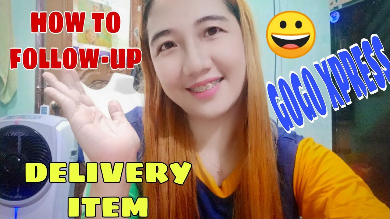 HOW TO FOLLOW-UP GOGO XPRESS DELIVERY ITEM ONLINE? - YouTube