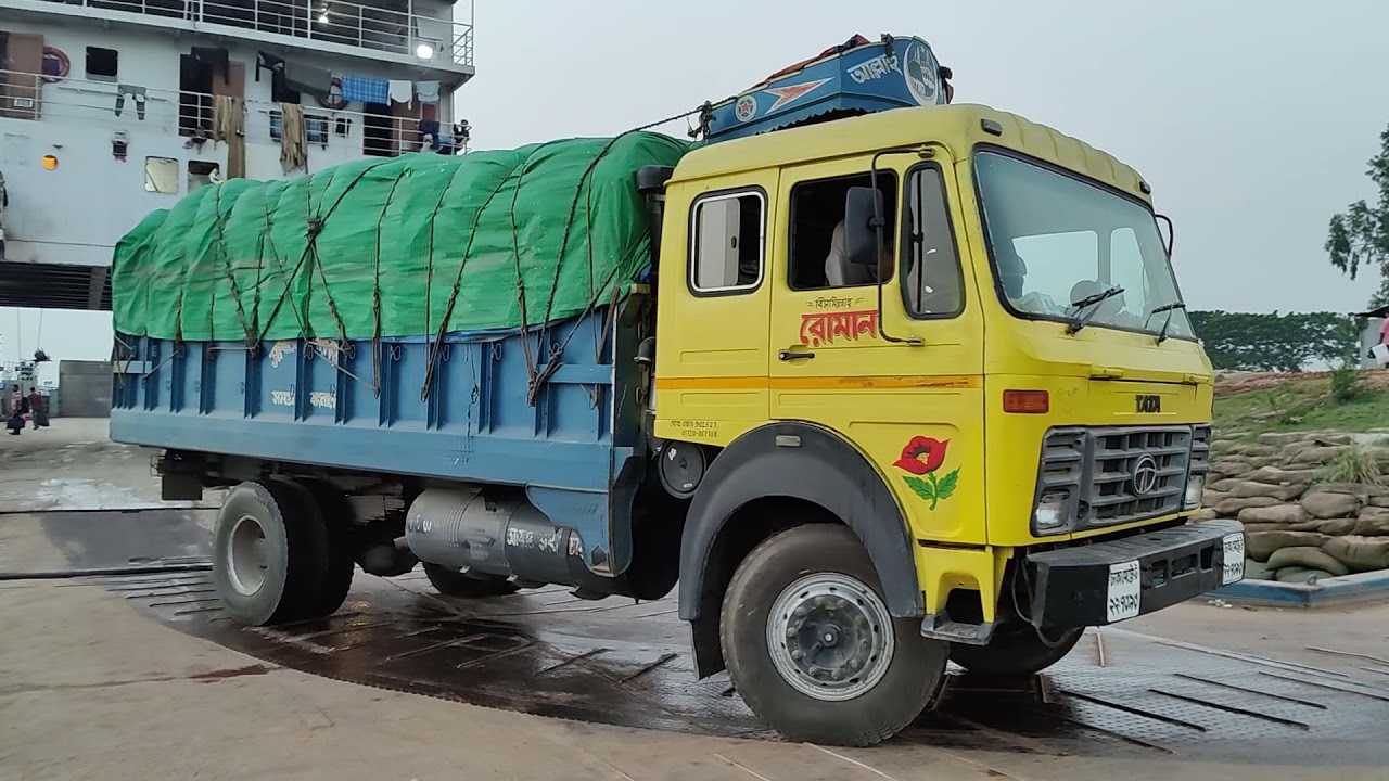 Car Vs Speed Bump On Paturia Ferry Ghat | Truck Driving | Part 03 ...