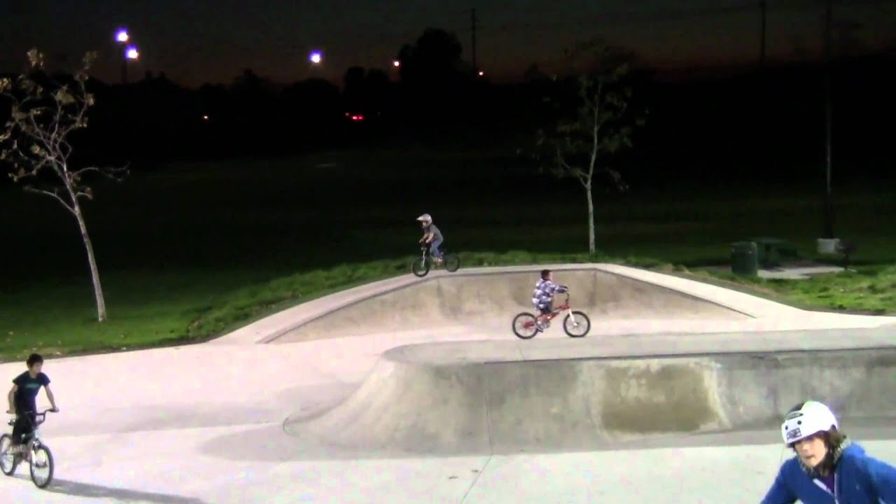 Kaden Stone Age 7 bmx park part 1 - YouTube