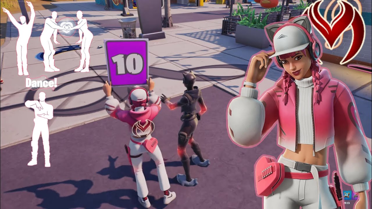 *New* Akari skin & Feelin’ Royal emote (Happy Valentine’s Day) in Party ...