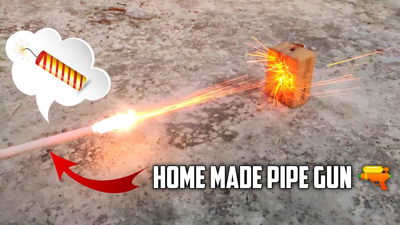 How to make pataka gun 🔫 | Using Pvc pipe || इसे मैंने कैसे बनाया ...