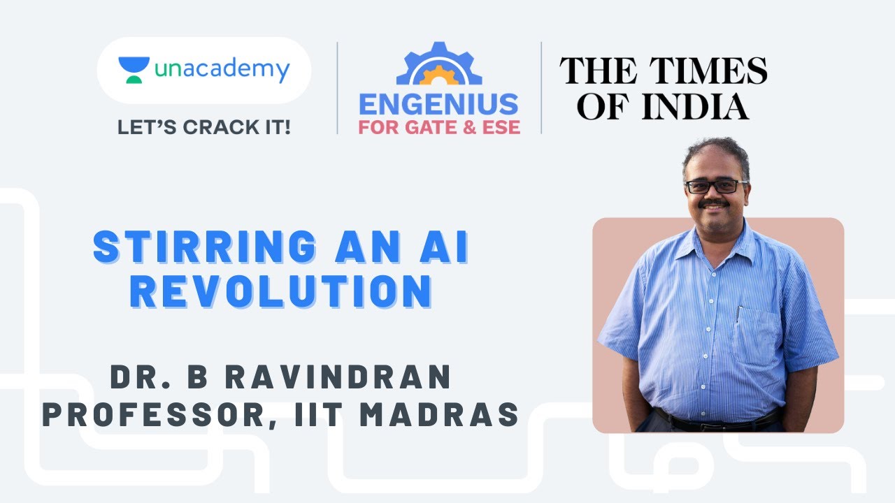 Stirring an AI Revolution | Professor at Dept. CS at IIT Madras | Dr B ...