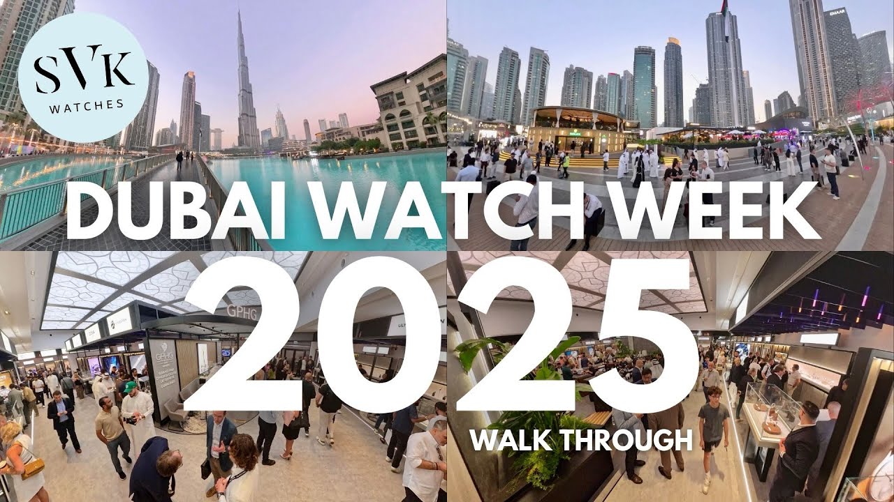 Dubai Watch Week 2025 Walk Through in 4K - YouTube