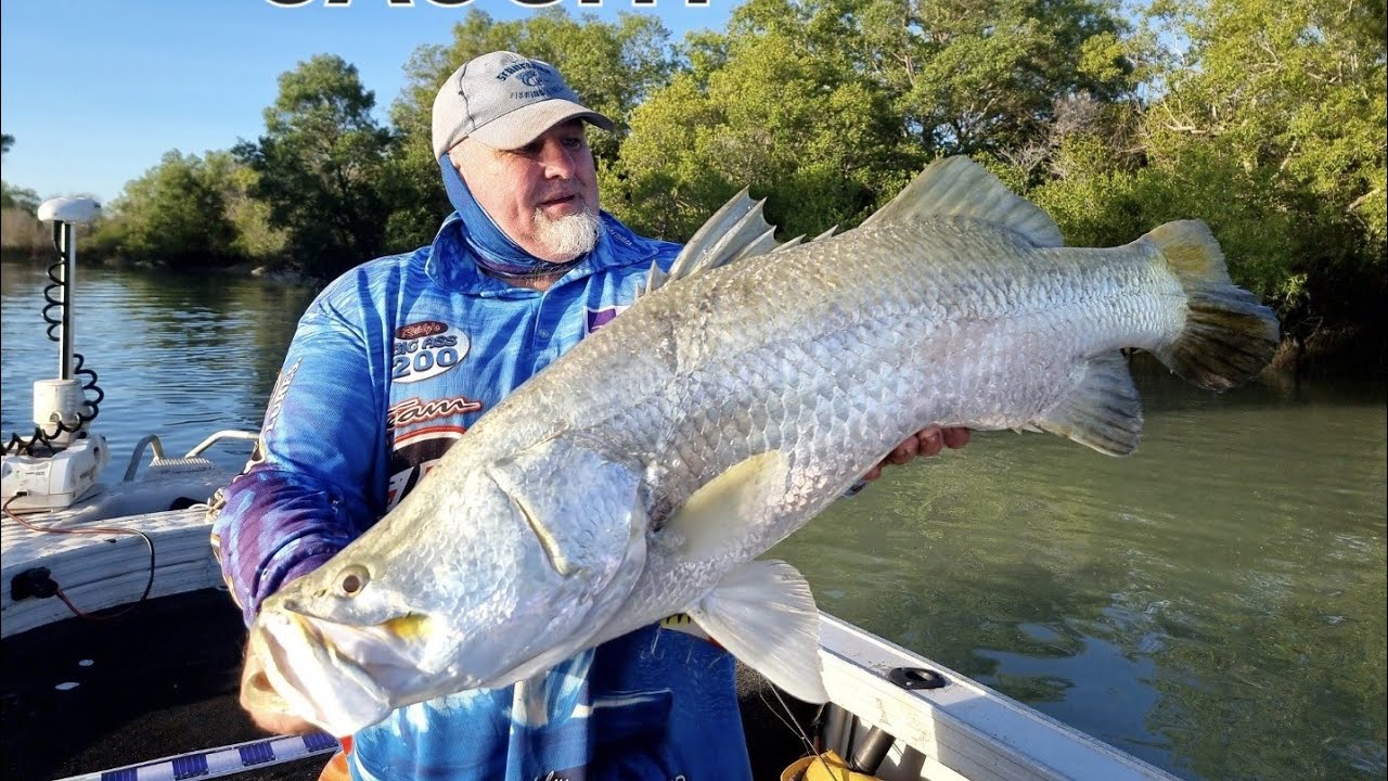 Shady Camp Barramundi Fishing NT - YouTube