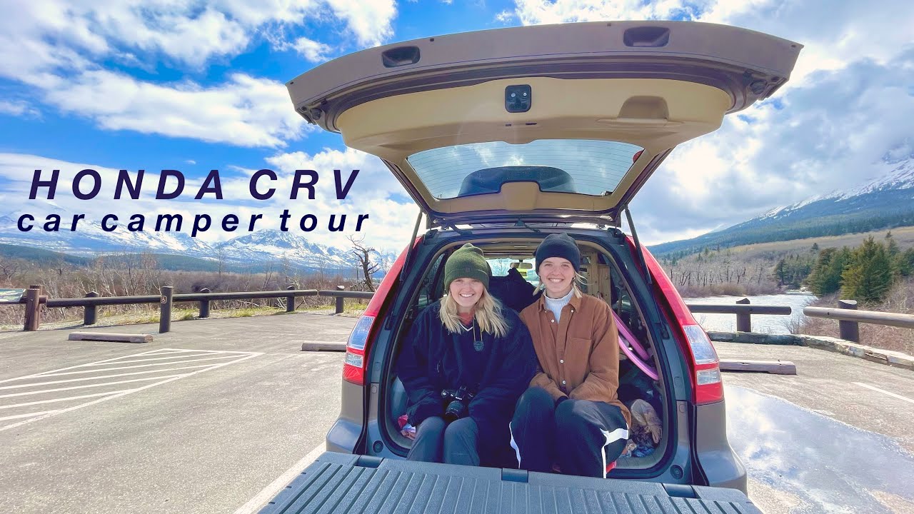 Honda CRV car CAMPER tour - YouTube