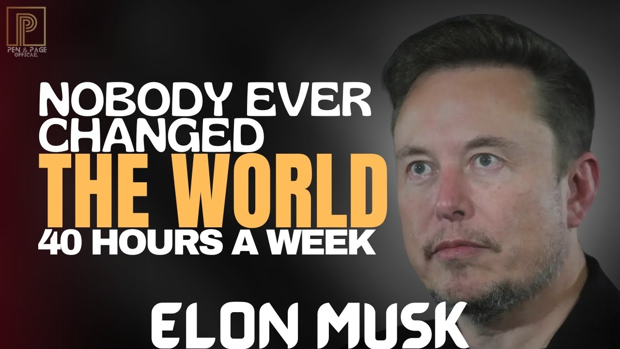Elon Musk BEST Motivational Video ever | Elon Musk: Advice for Young ...