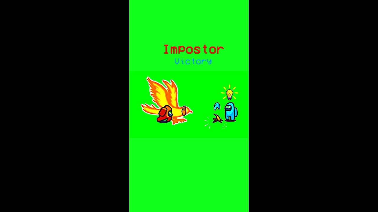 #shorts #amongus " Falcon Slap🦅👋Imposter Victory " Green Screen With🔥 ...