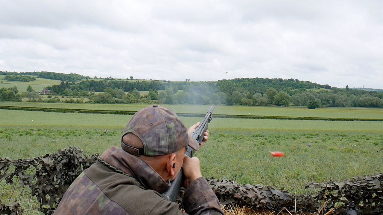 The Shooting Show - shooting pigeons in the rain with Geoff Garrod ...