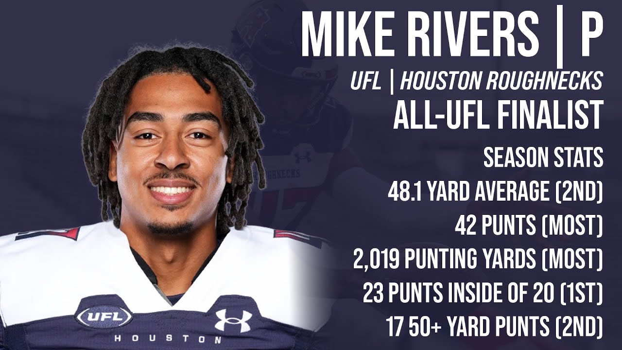 Mike Rivers | Rookie P | All-UFL Finalist | 2025 Season Highlights ...