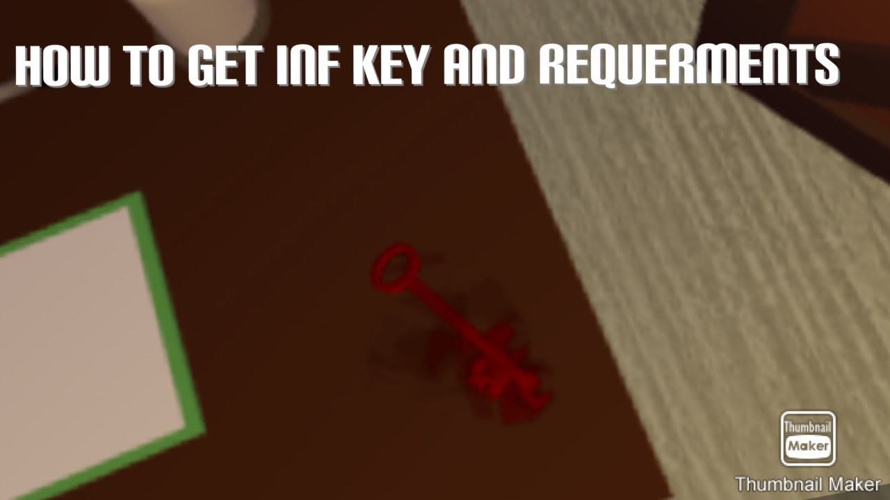 How to get infinity key (Requirements and Location) - YouTube