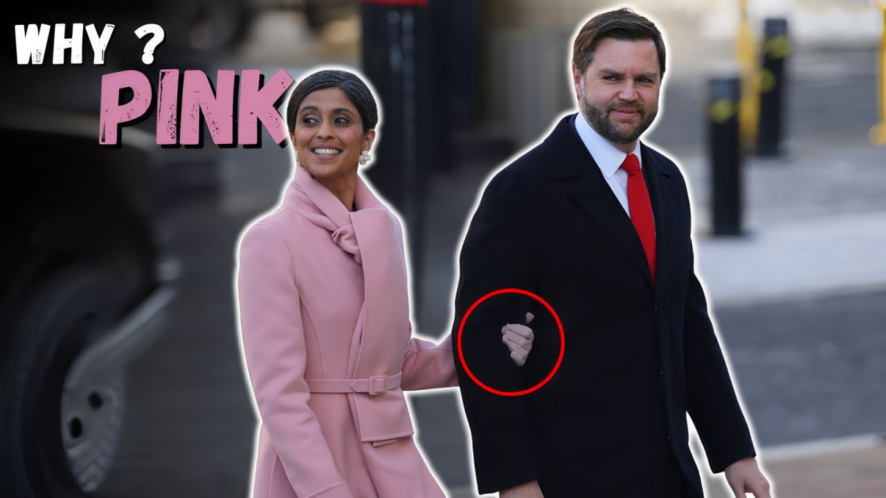 Why Usha Vance Chose a Pink Outfit for the Trump Inauguration ? - YouTube