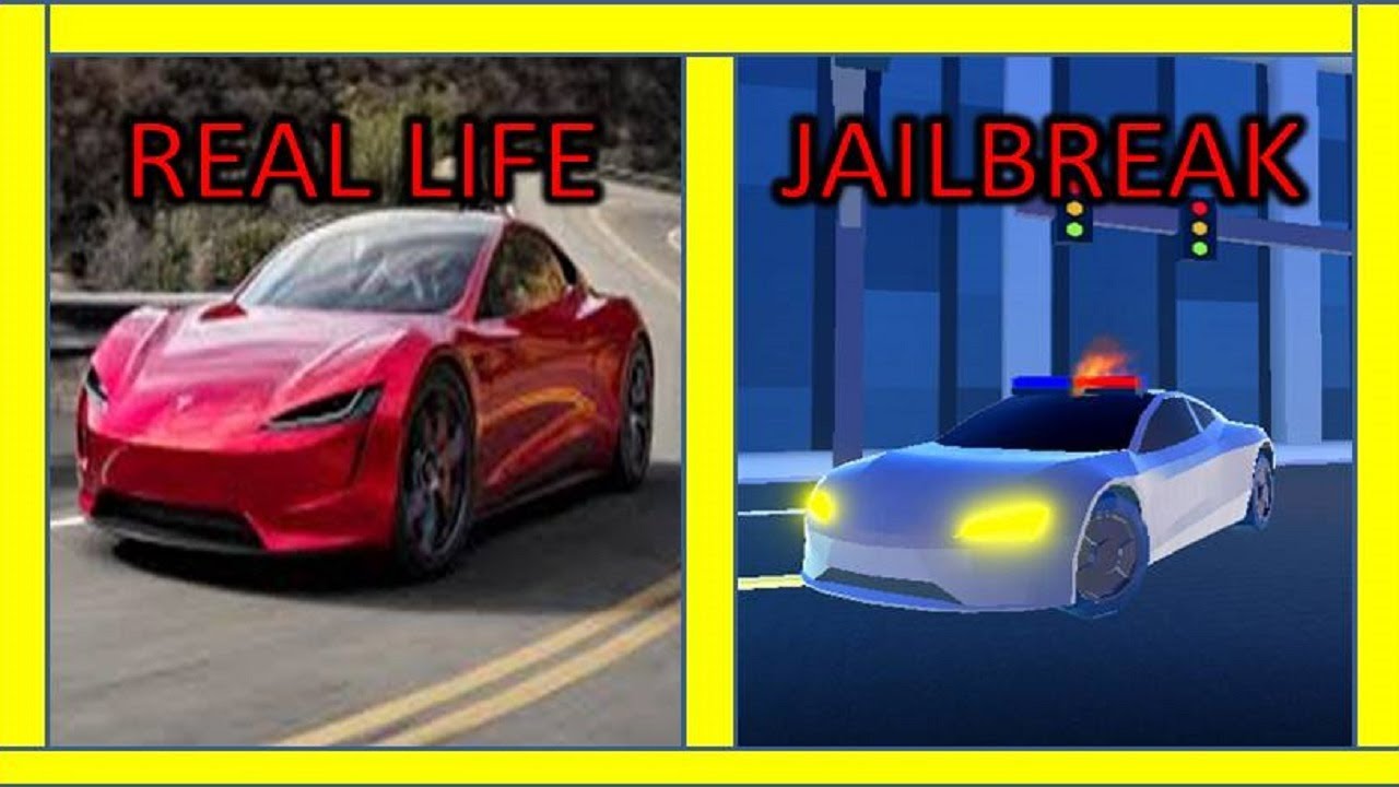 Jailbreak Vehicles In Real Life | Roblox Jailbreak - YouTube