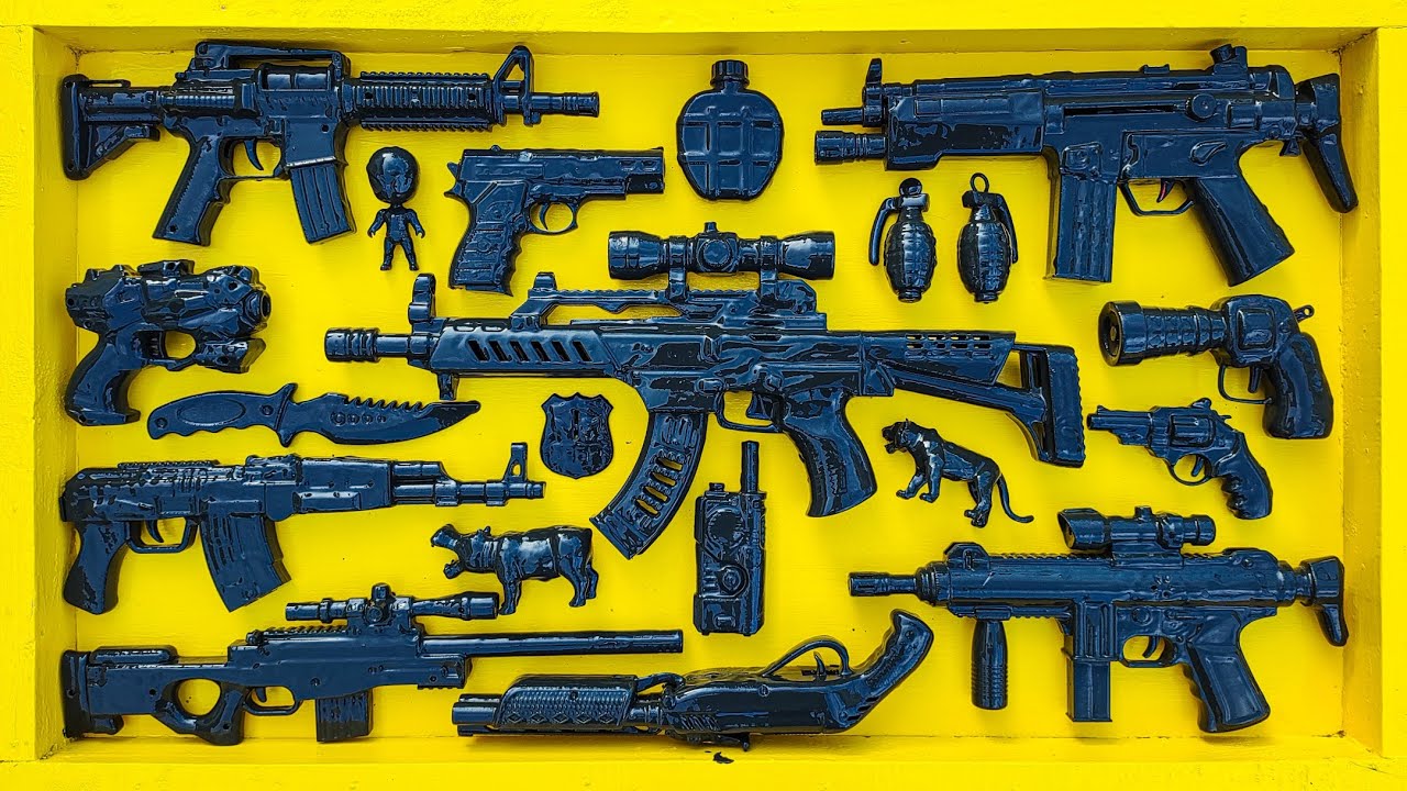Cleans Sniper Gun Nerf Gun AK47 Soft Gun Cowboy Gun Glock Pistol MP5 ...