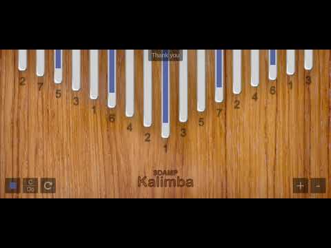 Kalimba- Futari no kimochi (nhạc phim Inuyasha)- trên nền điện thoại.