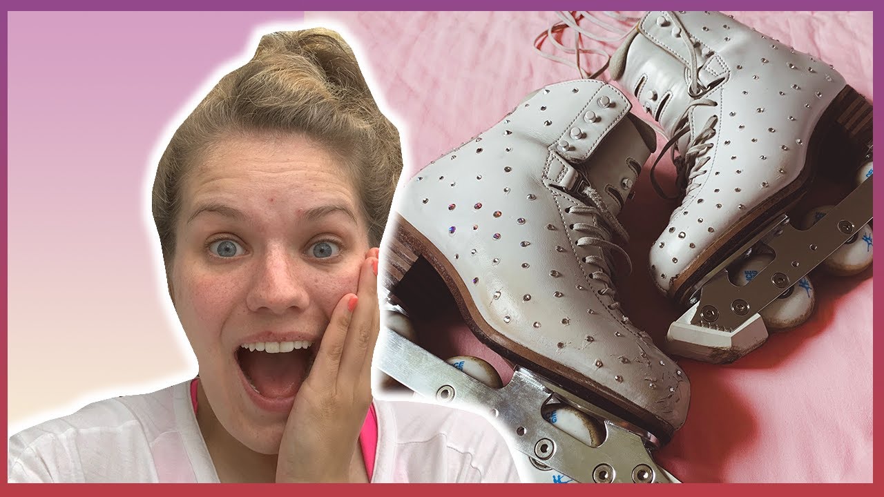 How To Bling Your Skates With Swarovski Crystals // Figure Skater Tries ...