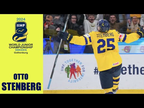 2024 WJC : Otto Stenberg Highlights - YouTube