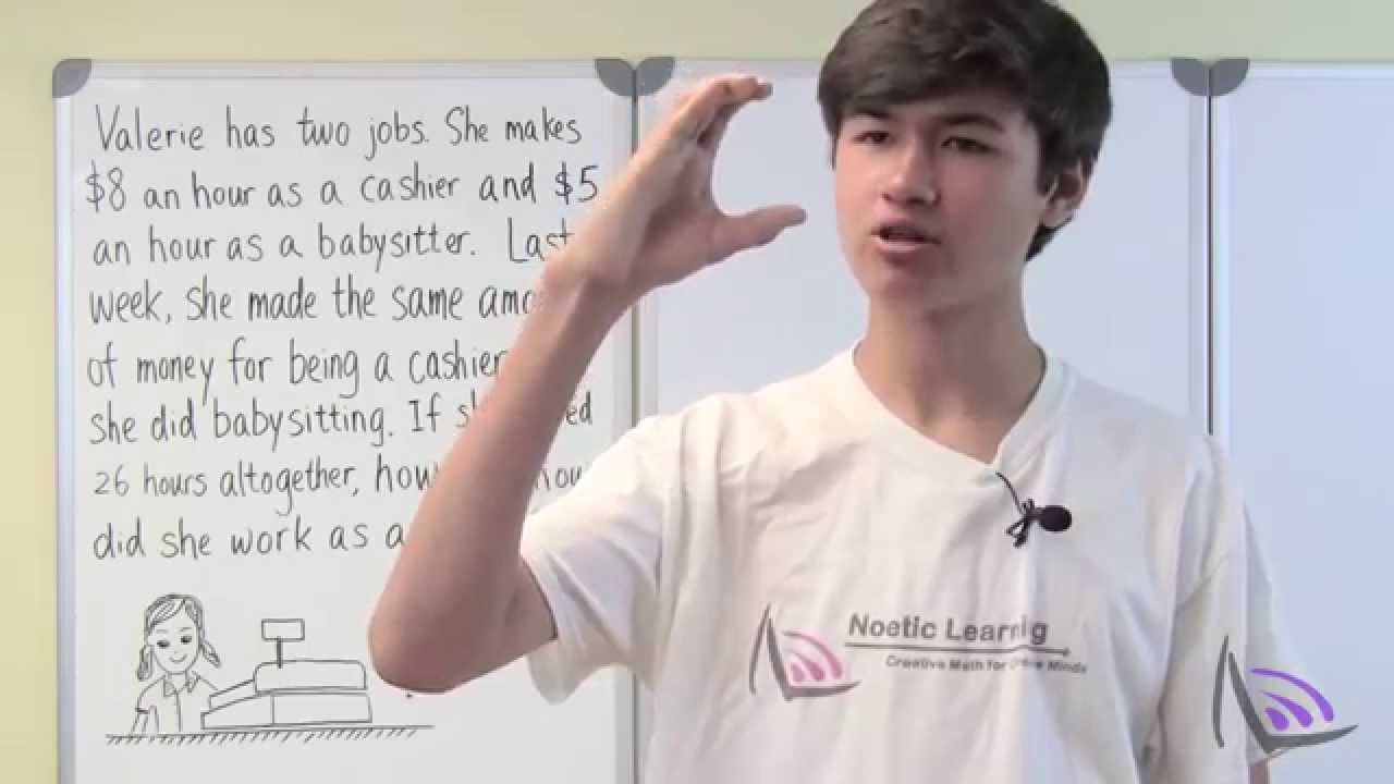 Guess and Check - Noetic Math Contest 2010f Gr 5 #11 - YouTube