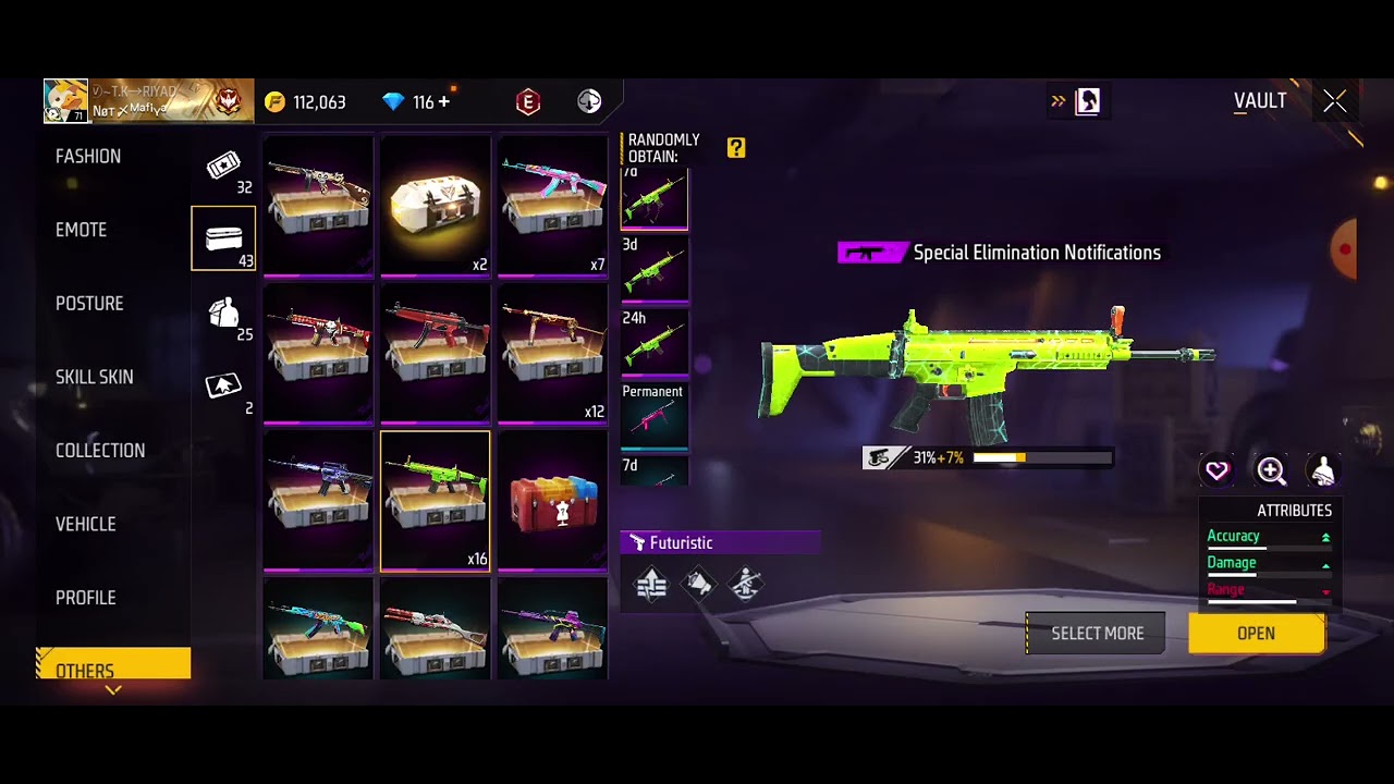 New all gun skin unboxing tips in tricks - YouTube