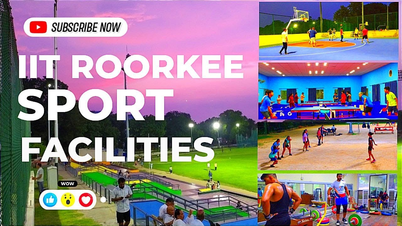 Sport Facilities at IIT Roorkee | Exploring | Best Sports | Feel the ...