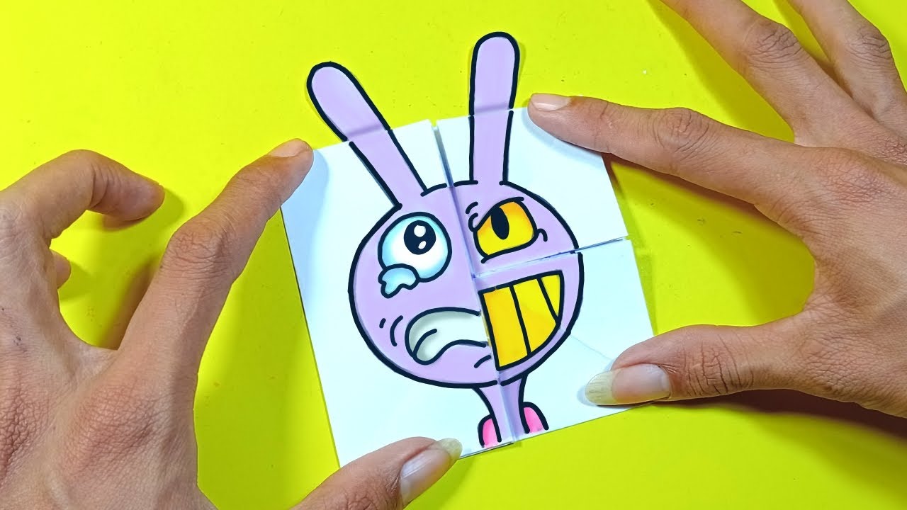 PAPER CRAFTS CUTE JAX From THE AMAZING DIGITAL CIRCUS Endless Card ...