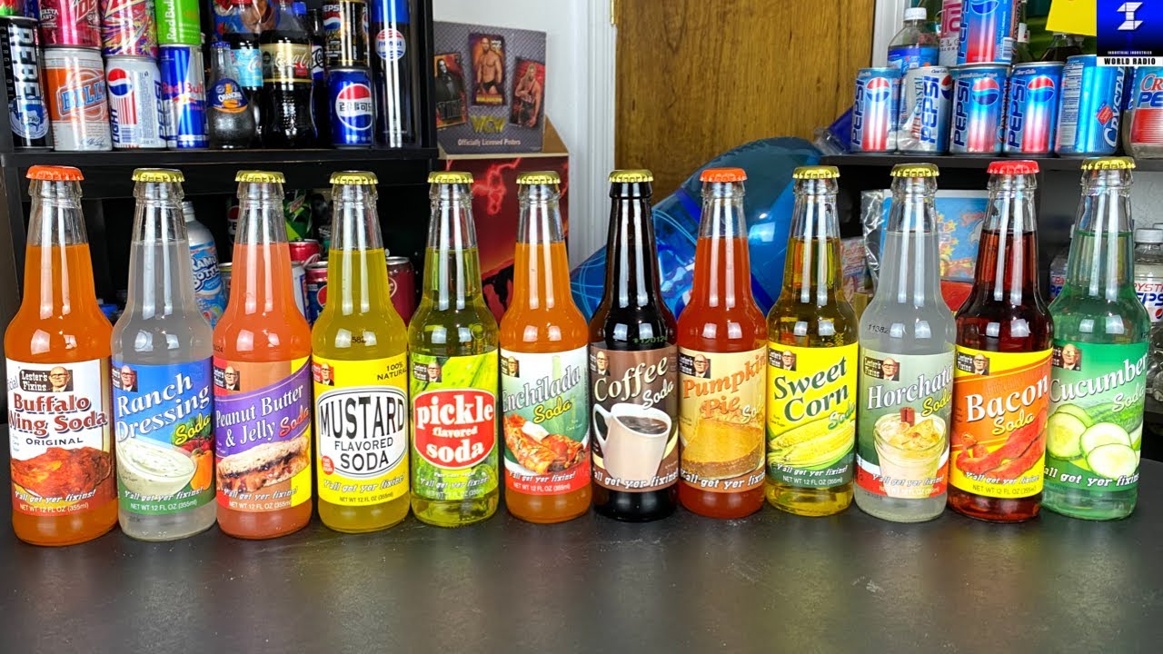Nasty Soda Flavors Unboxing | Lester’s Fixins - YouTube