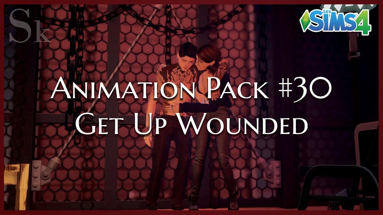 ANIMATION PACK#30 - GET UP WOUNDED | Sims 4 Animation (Early Access ...