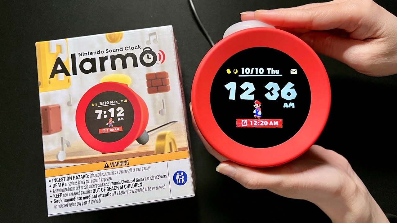 HANDS ON Nintendo ALARMO Unboxing - YouTube