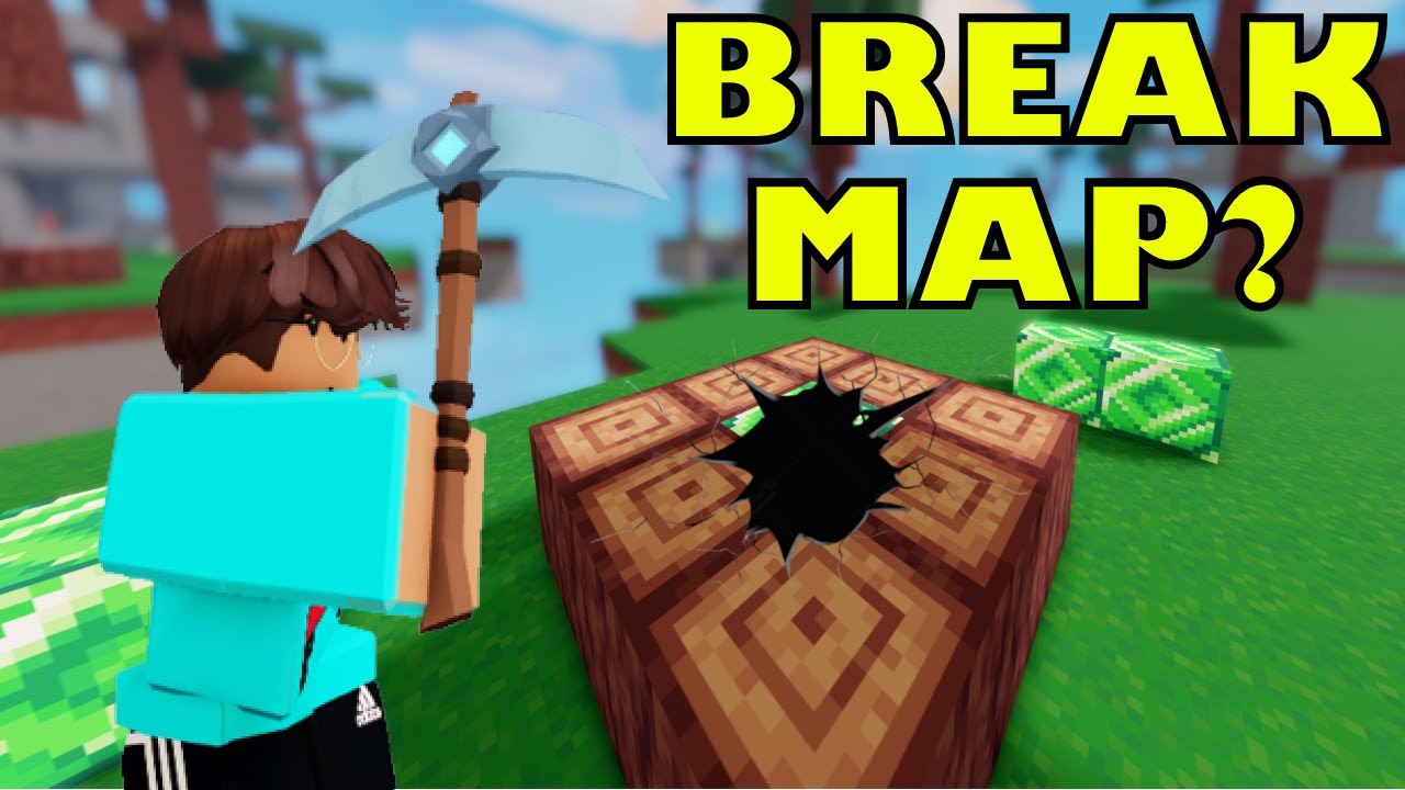 I BROKE THE MAP With NO CHEATS In Roblox BedWars... - YouTube