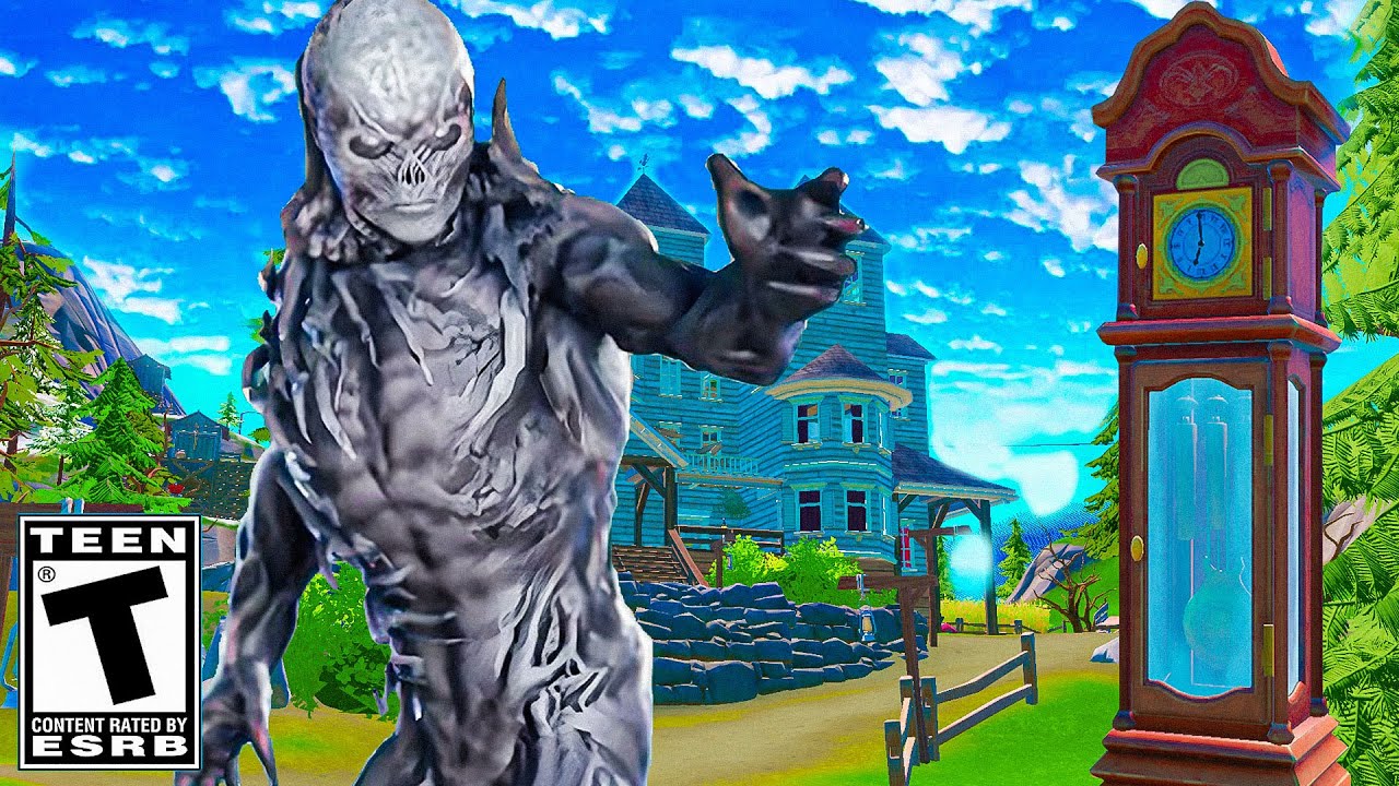 VECNA CHEGOU AO FORTNITE?! LUGAR NO MAPA DO STRANGER THINGS - YouTube