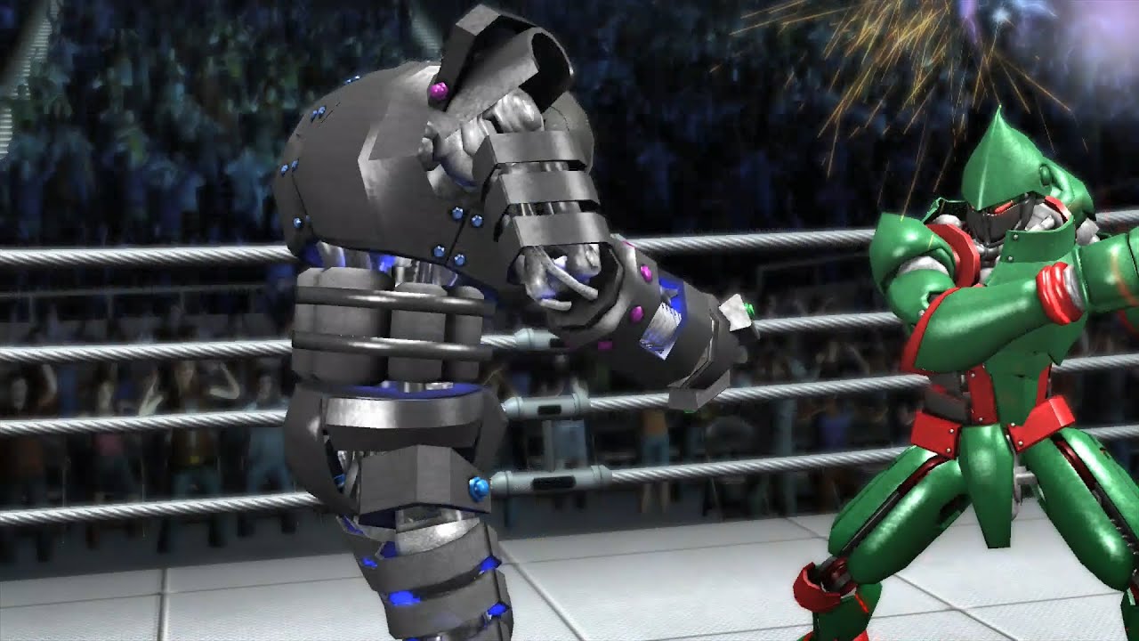 REAL STEEL THE VIDEO GAME - DEVASTATING UPPERCUT (ASHRA vs FANTOM ...