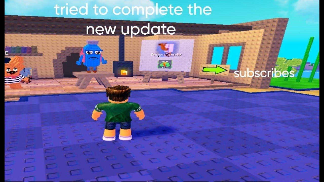 i tried to complete the new update in pvb part1 [i tried] - YouTube