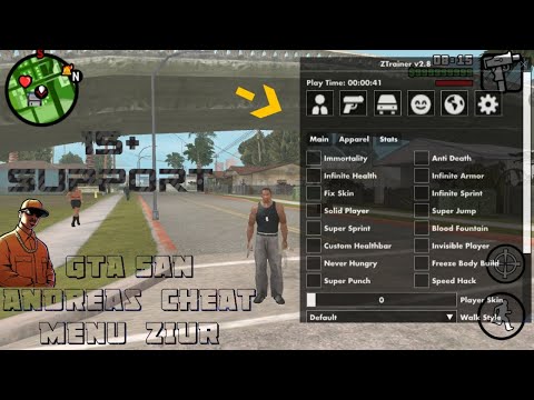 Gta san andreas mod menu ziur| android download| android 15+supported!  