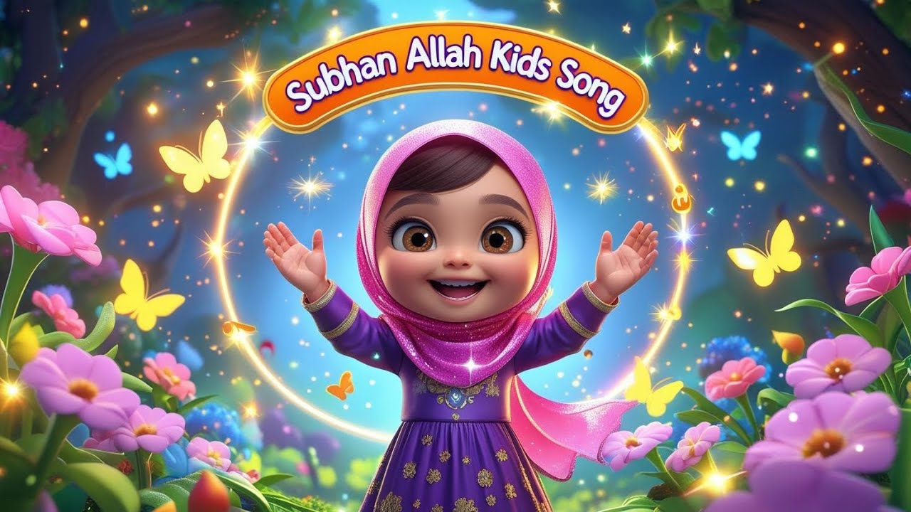 Subhan Allah Alhamdulillah | Islamic Kids Song | Allahu Akbar Nasheed ...