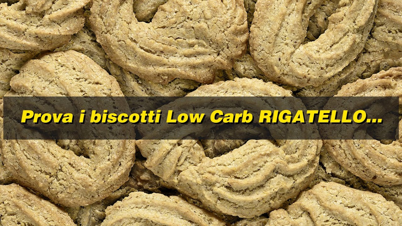 Biscotti Rigatello low carb - YouTube