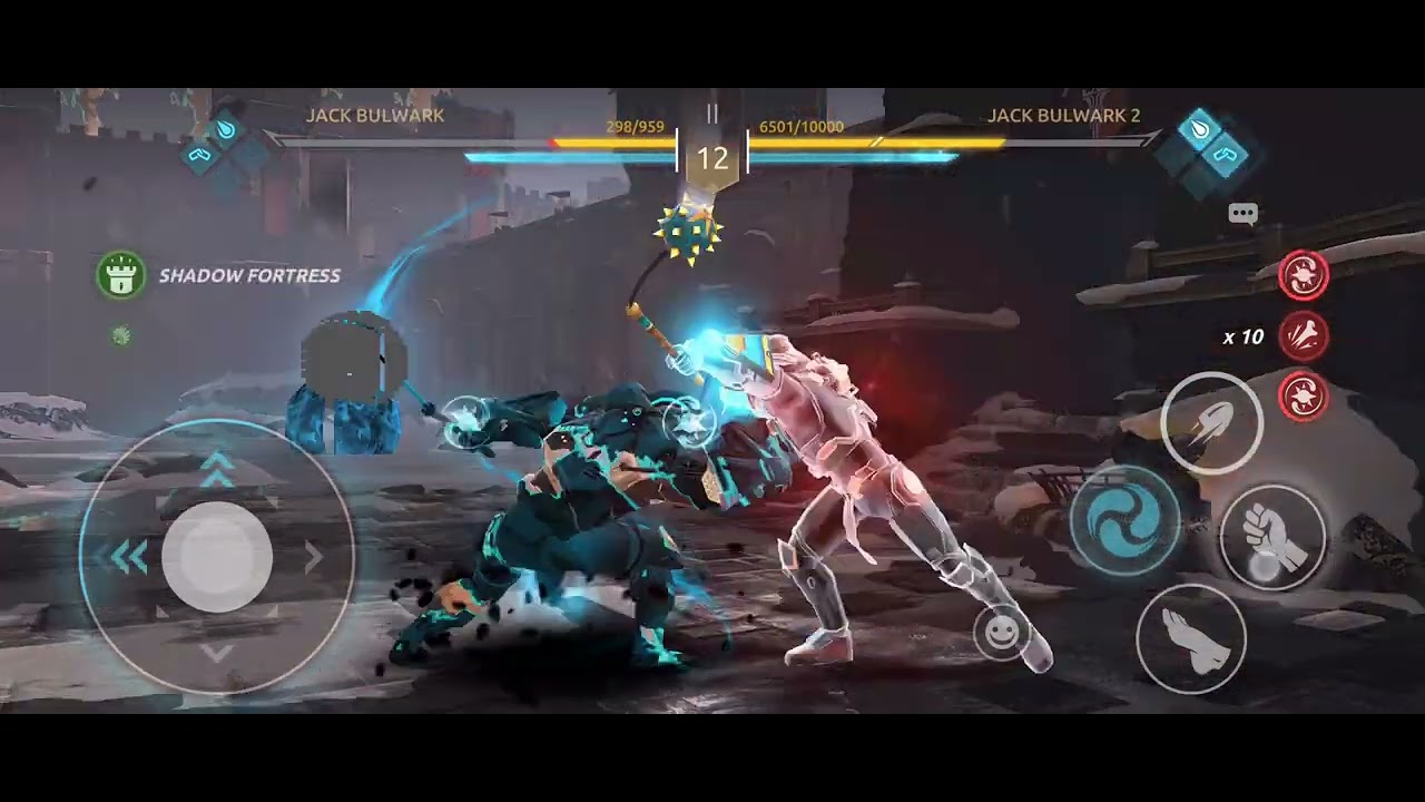 Shadow Fight Arena chapter 4 How to Defeat "JACK BULWARK by JACK ...