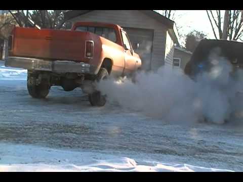 Cummins cold start First gen non intercooled - YouTube
